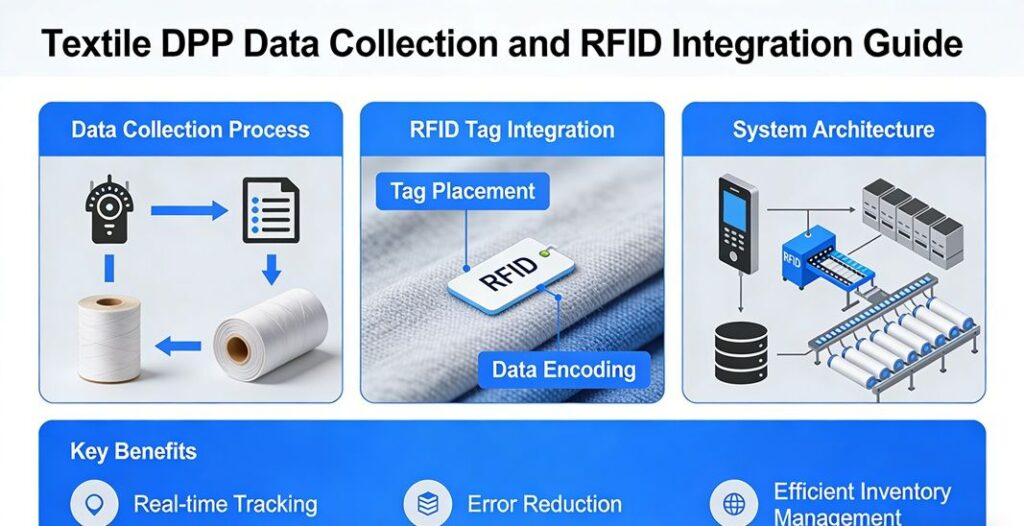 Textile DPP Data Collection and RFID Integration Guide