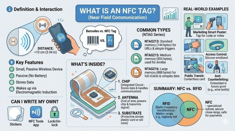 what is an nfc tag？
